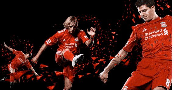 New Liverpool FC Home Kit 2010-12 - Anfield Online