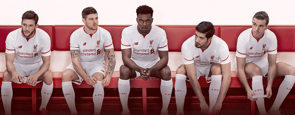 ALL WHITE! Liverpool launch brand new away kit for 2015-16 - Anfield Online
