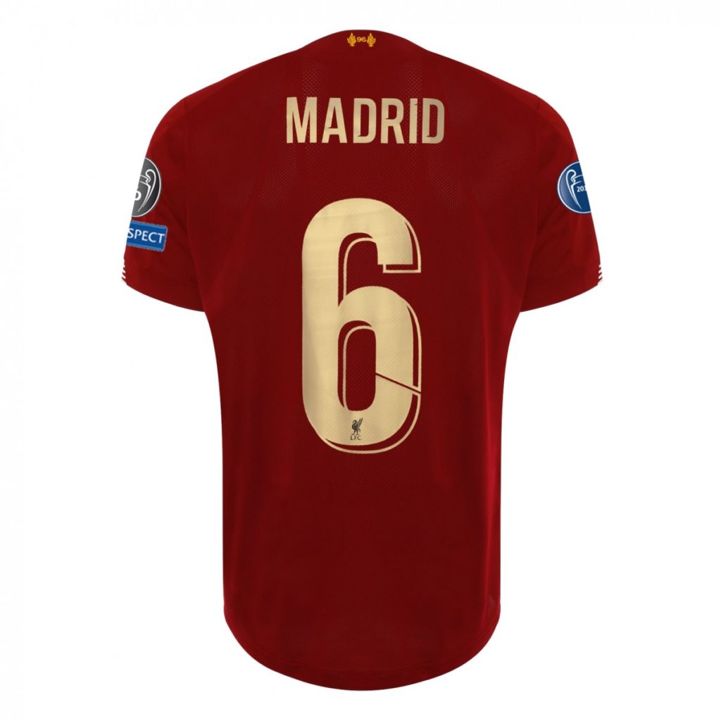 Liverpool's Champions League '6 time winners' home shirts available to ...