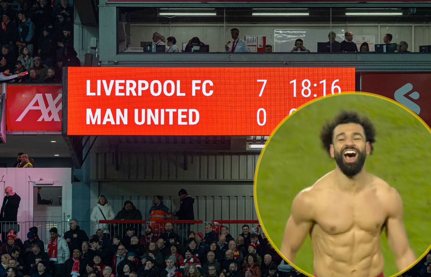 Liverpool inflict heaviest ever defeat on Man Utd - win 7-0 - Anfield ...