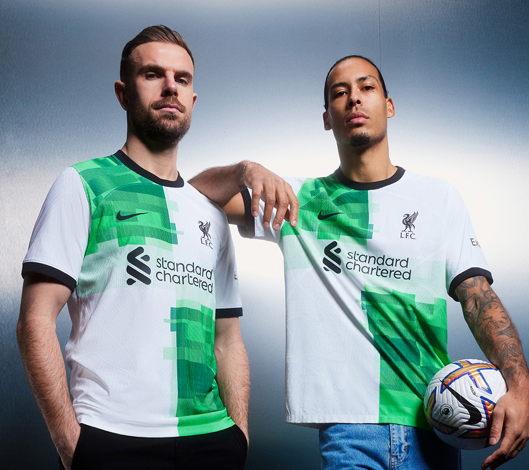 LFC launch new green and white Away Kit for 2023-24 - Anfield Online